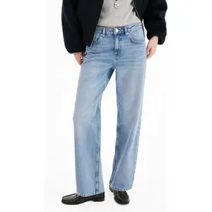 Mango Raw Edge Hem Jeans For Women