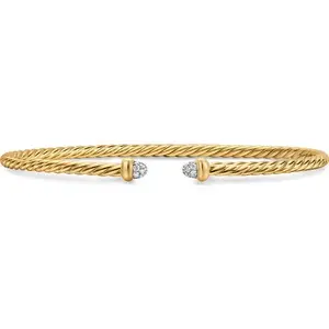 David Yurman Micro Cablespira® Flex Bracelet - Gold
