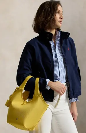 Polo Ralph Lauren Canvas Tote - Collegiate Yellow