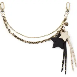 Hobo Stardust Swag Bag Charm - Black