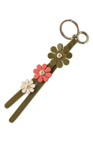 Hobo Triflower Keychain - Olive Veil