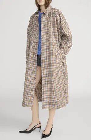 FRAME The Plaid Belted Coat