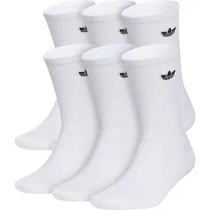 Adidas Trefoil Performance Crew Socks 6-pack