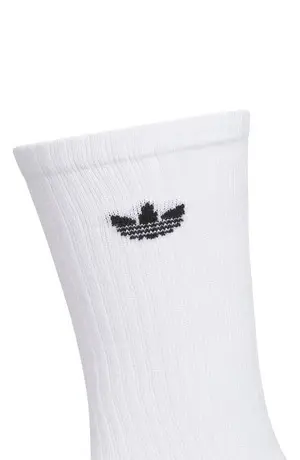 Adidas Trefoil Performance Crew Socks 6-pack