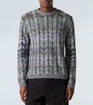 Missoni Zigzag Cotton Sweater - Multicoloured