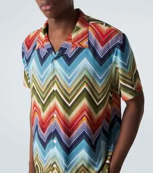 Missoni Zigzag Bowling Shirt - Multicoloured