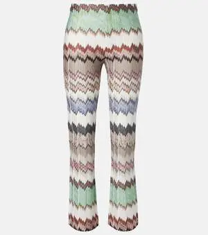Missoni Zigzag Lame Cropped Pants