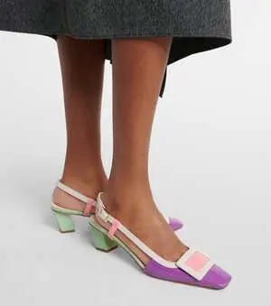 ROGER VIVIER Belle Vivier Slingback Pumps