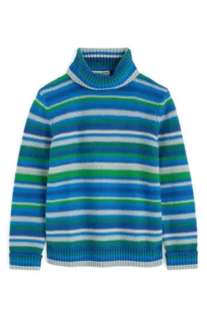 SEASALT CORNWALL Braque Stripe Turtleneck Sweater