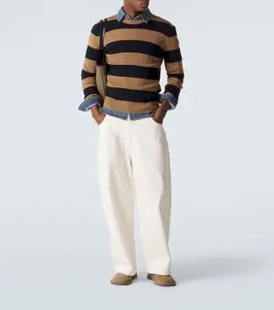 Moncler Striped Wool Sweater