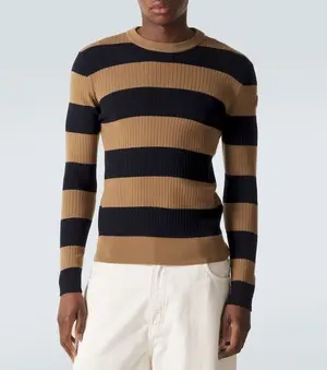 Moncler Striped Wool Sweater