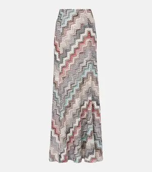 Missoni Zigzag Maxi Skirt - Multicoloured