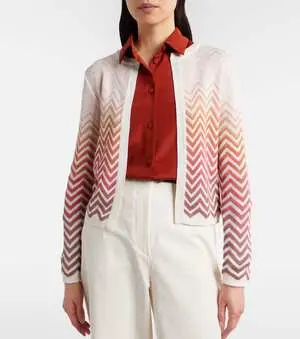 Missoni Zigzag Cotton-blend Cardigan - Multicoloured