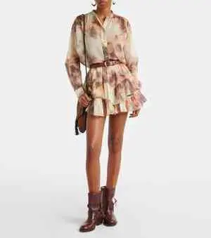 MARANT ETOILE Mexika Printed Cotton Shirt