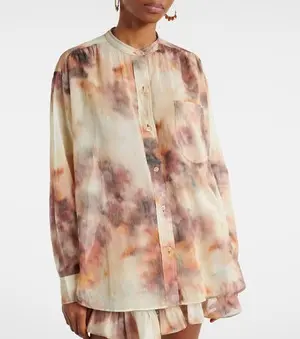 MARANT ETOILE Mexika Printed Cotton Shirt
