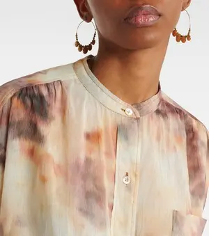 MARANT ETOILE Mexika Printed Cotton Shirt