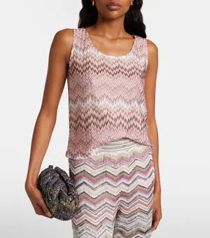 Missoni Zigzag Knit Top - Multicoloured