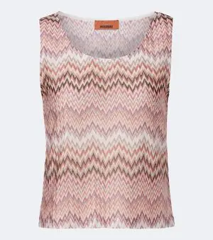 Missoni Zigzag Knitted Top - Multicoloured