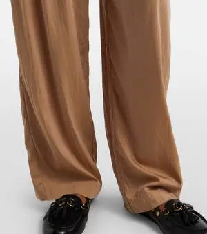 Isabel Marant Étoile Inaya Layered Wide-leg Pants - Beige