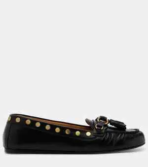 Isabel Marant Faxel Studded Leather Loafers
