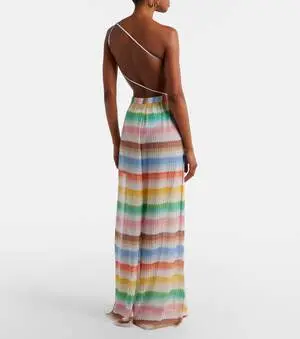 Missoni Zigzag Knitted Wide-leg Pants