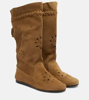 Laser Cut Boots For Women