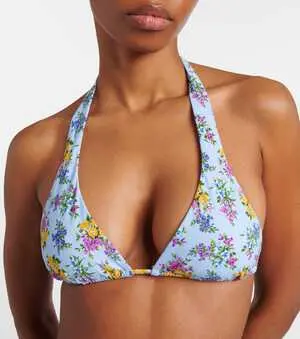 Dolce & Gabbana Floral Two-piece Bikini Set