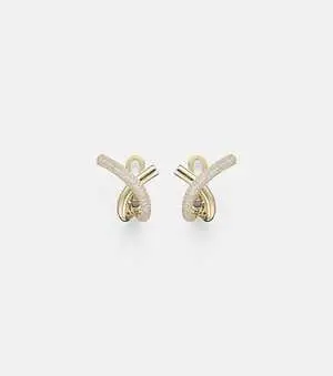 ENGELBERT 18kt Yellow Earrings With Diamonds - Gold