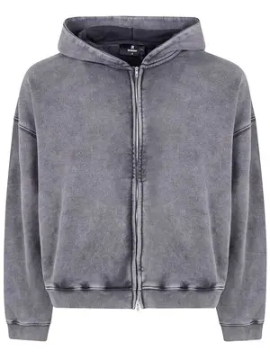 REPRESENT Boxy Oversized Zip-through Hoodie