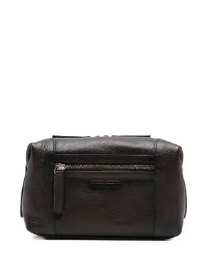 Officine Creative Jules 008 Leather Pouch - Brown