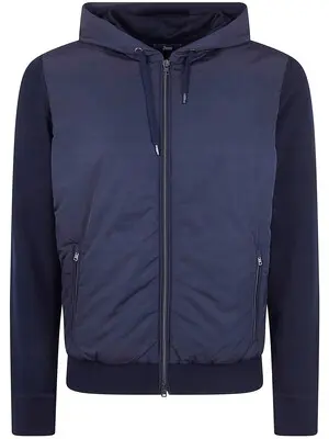 Herno Padded Hooded Jacket - Blue