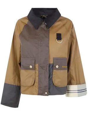 Barbour Waxed Cotton Jacket - Green