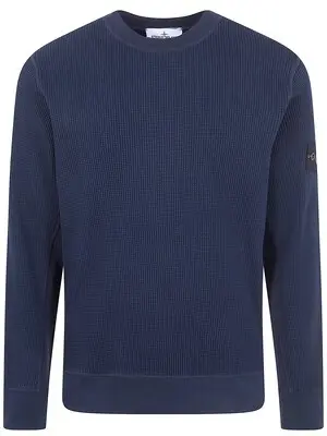 Stone Island Round Neck Sweatshirt