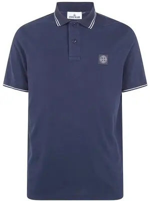 Stone Island Short Sleeves Polo Shirt - Blue