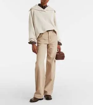 Brunello Cucinelli Monili Cotton Sweater