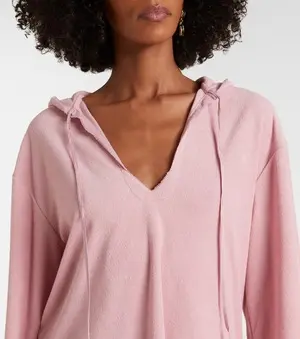 Marysia Baughman Cotton-blend Terry Tunic - Pink