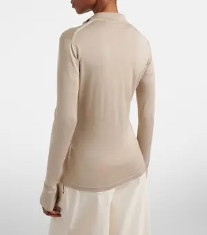 Max Mara Flash Silk And Cashmere Shirt - Beige