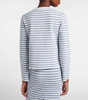 Max Mara Master Striped Cardigan - White
