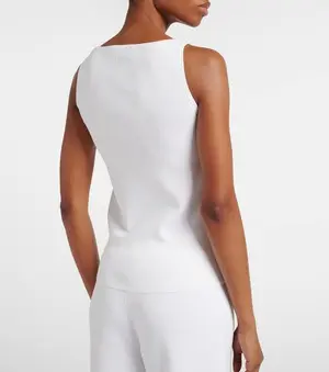 Max Mara Cippo Tank Top - White