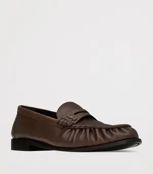 Saint Laurent Leather Loafers