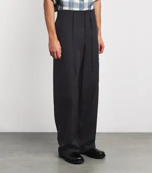 JIL SANDER Cotton Cargo Trousers