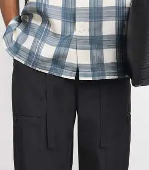 JIL SANDER Cotton Cargo Trousers
