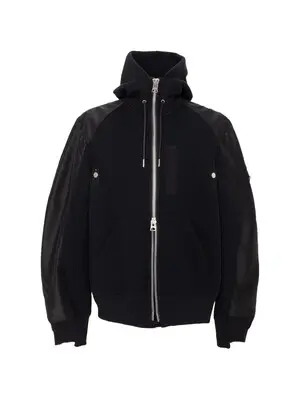 Sacai Full Zip Sweatshirts Hoodies For Men