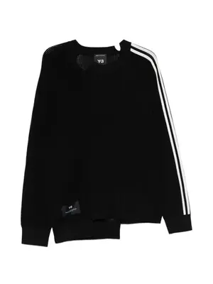 Y3 Logo Cotton Sweatshirt