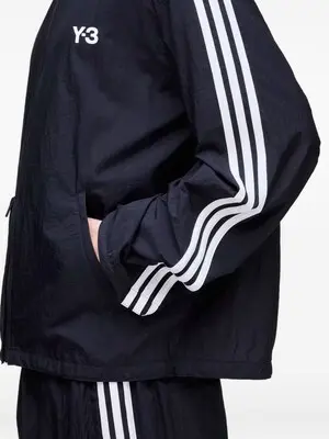 Y3 Logo Zipped Hoodie
