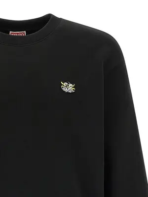Kenzo Wild Tiger Cotton Sweatshirt - Black