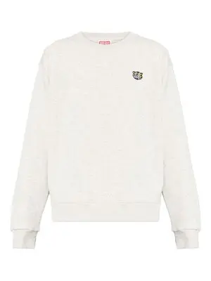 Kenzo Wild Tiger Cotton Sweatshirt - Grey