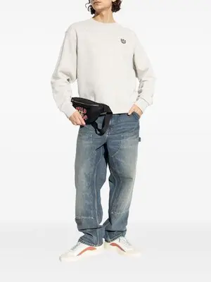 Kenzo Wild Tiger Cotton Sweatshirt - Grey