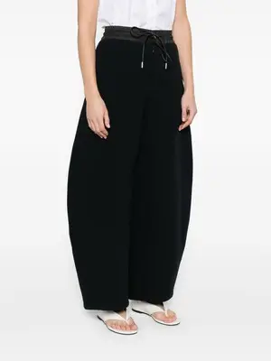 Sacai Cotton And Nylon Sweatpants