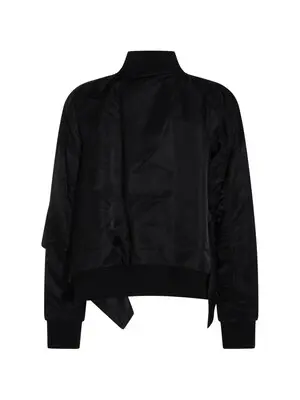 Sacai Nylon Bomber Jacket - Black